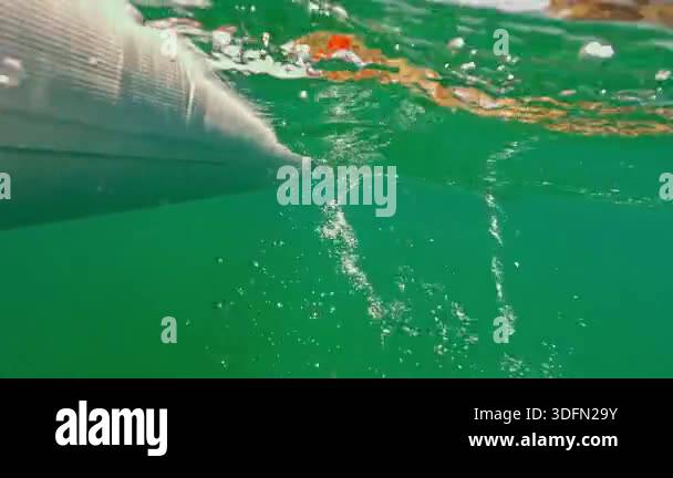 water drop with bubbles Stock Video Footage - Alamy