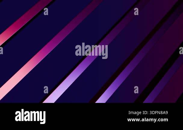 A captivating 4K abstract loop featuring dynamic diagonal stripes with ...