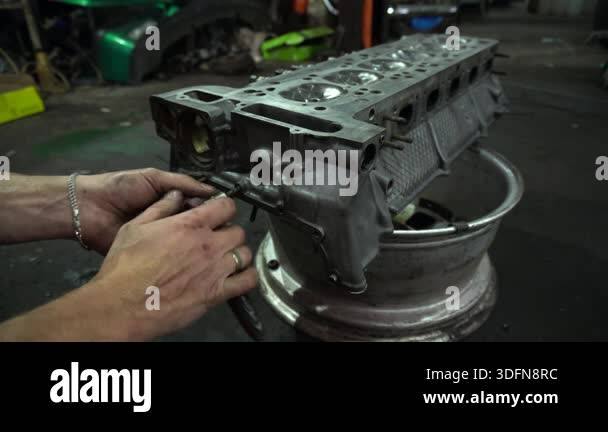 repair and assembly of a standard turbocharged engine for a drift car ...