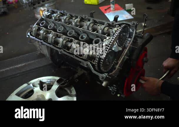 repair and assembly of a standard turbocharged engine for a drift car ...