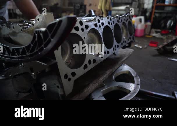 repair and assembly of a standard turbocharged engine for a drift car ...