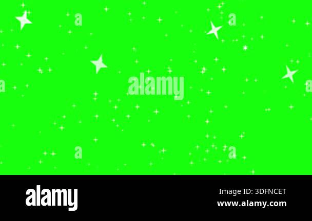 Animated sparkling stars background with twinkling star shapes creating ...