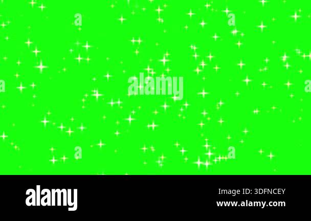 Animated sparkling stars background with twinkling star shapes creating ...