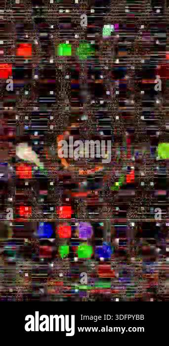 beautiful video colorful abstract bright light energy 4K of smooth ...