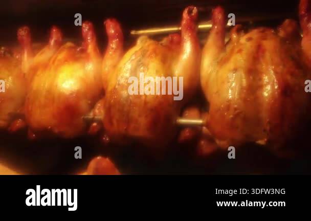 Crispy fried whole chickens Stock Videos & Footage - HD and 4K Video ...