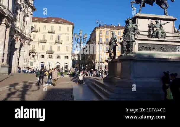Piazza carlo alberto scene Stock Videos & Footage - HD and 4K Video ...
