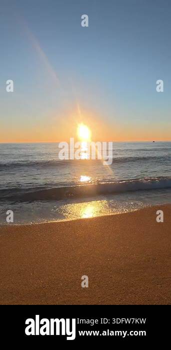 Sunset ocean horizon. Sunset ocean sky Dusky swirling sky Stock Video ...