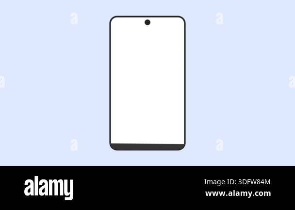 Scrolling Phone Animation. Scrolling Social Media Posts. Scrolling ...