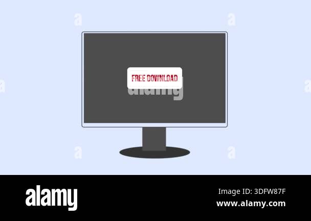 Internet ad pop-ups relentlessly invade the computer screen, displaying ...