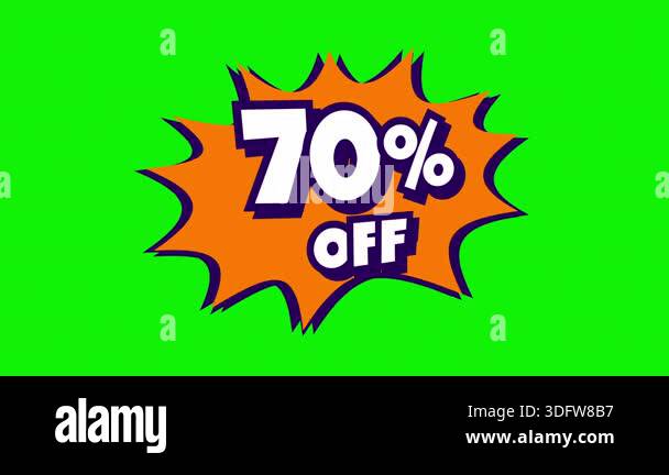 Animated comic burst banner featuring a vibrant orange explosion with ...