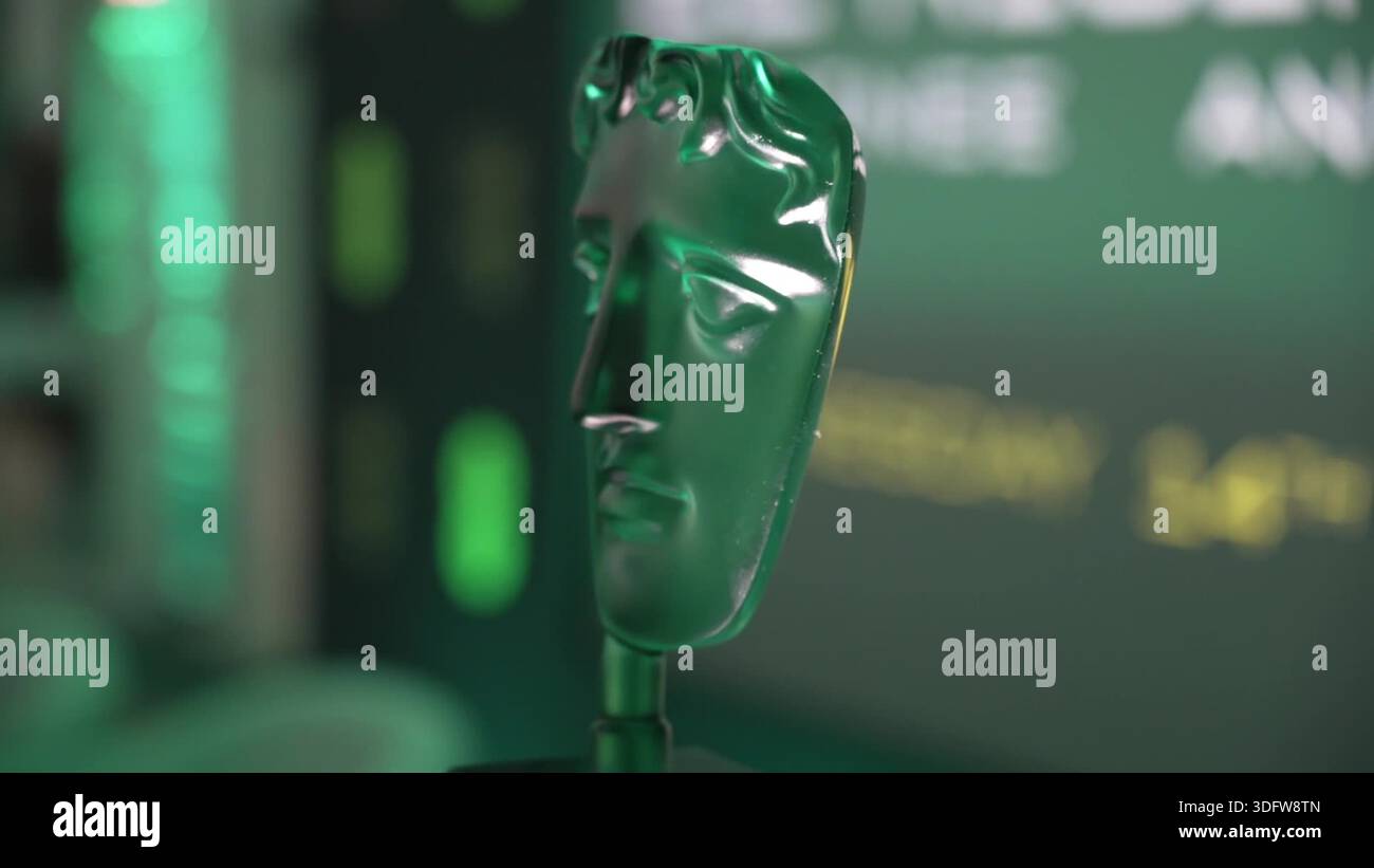 EE Rising Star award nominees react ahead of the Baftas Stock Video ...