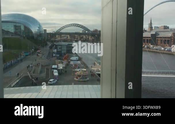 Newcastle, United Kingdom - 12 31 2025 : View from Baltic Centre ...