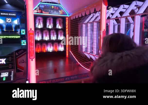 Newcastle, United Kingdom - 12 29 2025 : Person playing a colorful ...