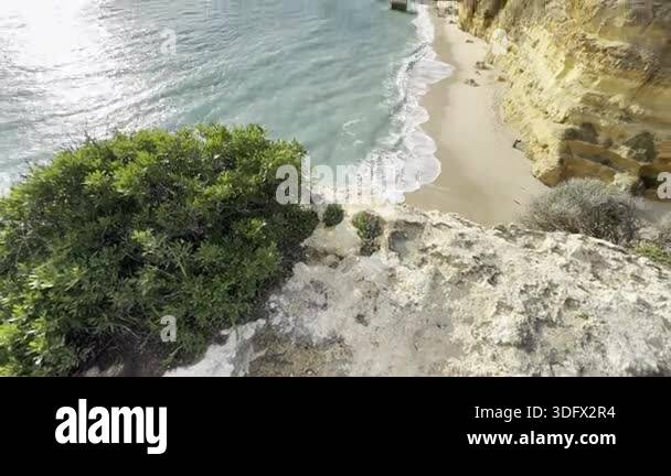 Praia do Pau beach in the Algarve, Portugal. High quality photo Stock ...