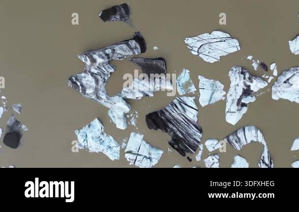 Fjallsrln glacier, Iceland, in summer Stock Video Footage - Alamy