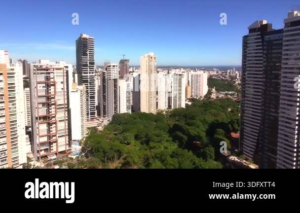 Many people have fun in this beautiful Park in Goiania city. On January ...