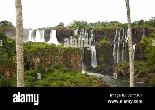 Iguazu Falls in Argentina - Brasil Border is one of the Natural Seven ...