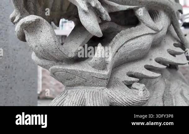 Chinese Brass Kirin Statue Traditional Guardian Sculpture Dec 20 2025 ...