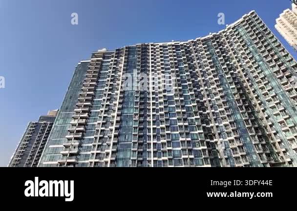 Grand Victoria Luxury Residential Towers in West Kowloon Hong Kong, Dec ...