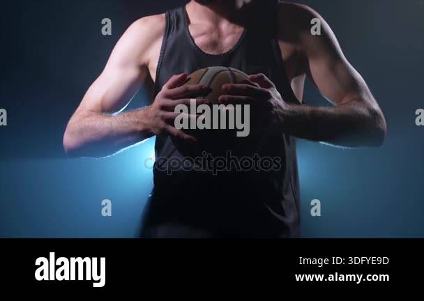 Headless basketball player with a ball Stock Video Footage - Alamy