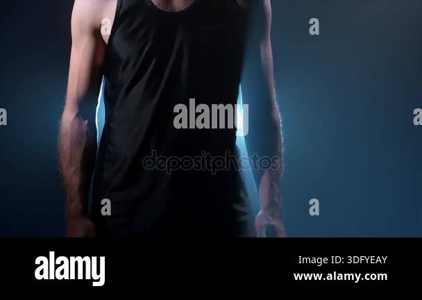 basketball player exercising with a ball Stock Video Footage - Alamy