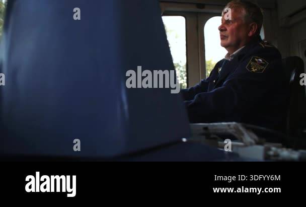 Train Conductor. A train driver, a professional driver of a train or a ...