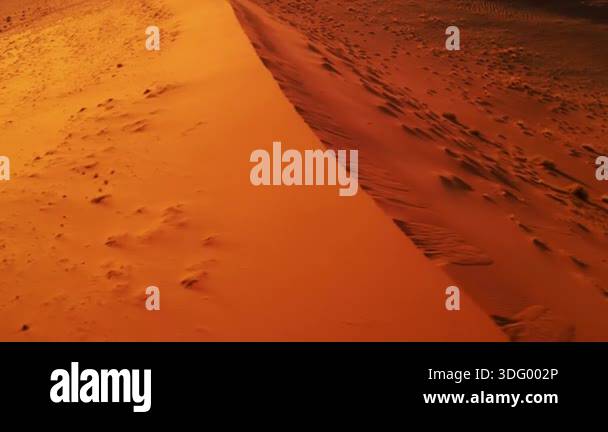 Aerial shot from drone of dazzling landscape in desert. Dazzling ...