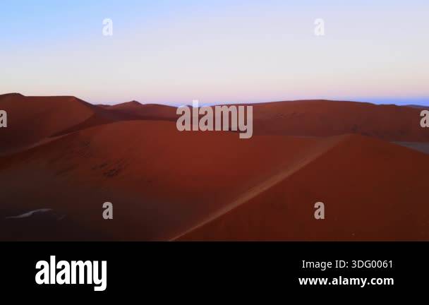 Drone shot of incredible desert landscape in africa. Aerial view of ...