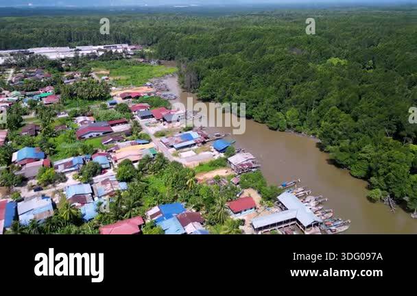 Red houses fishing village Stock Videos & Footage - HD and 4K Video ...