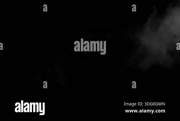 Super slow motion smoke spreading, captured at 500 fps with a high ...