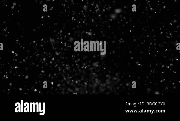 Slow Motion Footage of Falling Snow Captured with a High-speed Camera ...