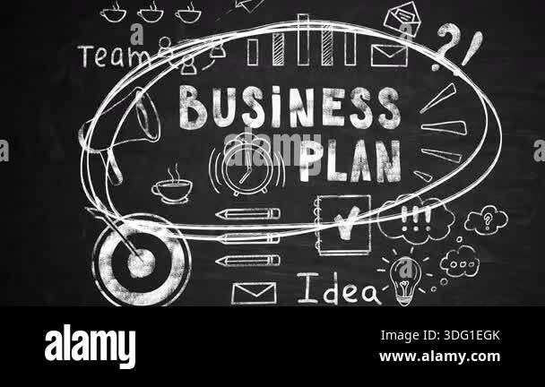 business plan, growth success entrepreneur concept grunge background ...
