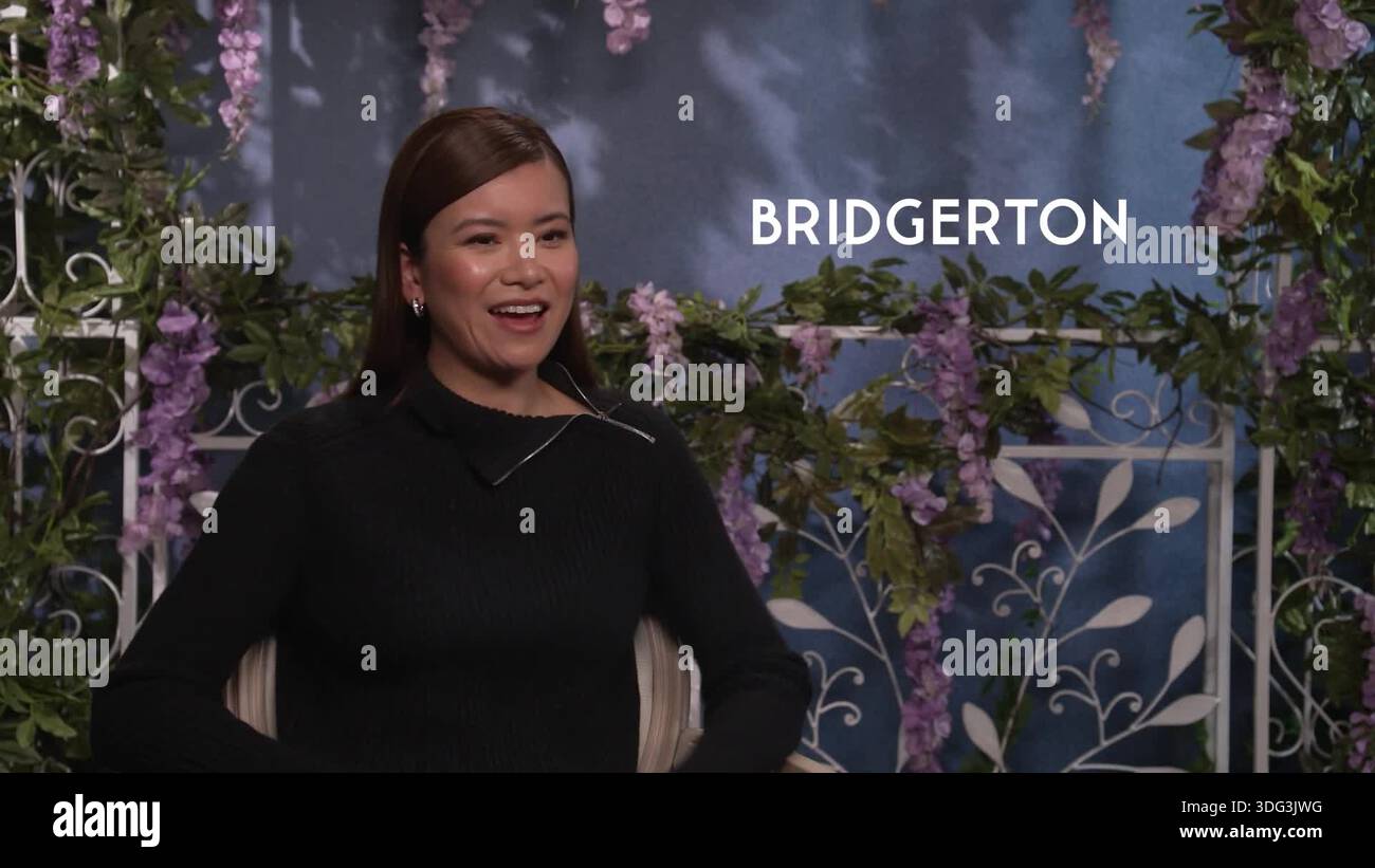 There's 'a lot at stake' for Lady Araminta Gun in Bridgerton, says ...