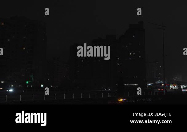 Power outages in residential areas of Kyiv. The consequences of Russia ...