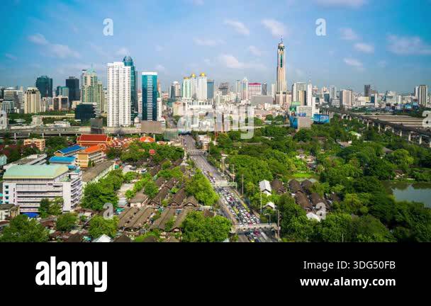 Bangkok Cityscape, Thailand, 4K Stock Video Footage - Alamy