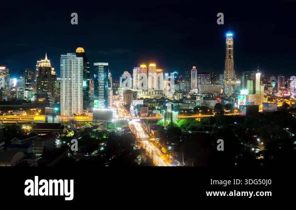 Bangkok Cityscape, Thailand, 4K Stock Video Footage - Alamy