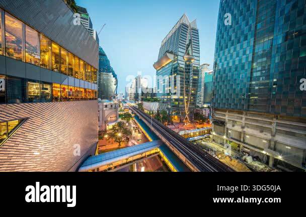 Bangkok Cityscape, Thailand, 4K Stock Video Footage - Alamy