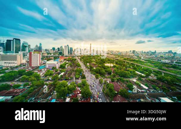 Bangkok Cityscape, Thailand, 4K Stock Video Footage - Alamy