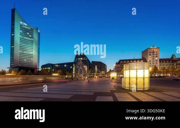 Leipzig Cityscape, Germany, 4K Stock Video Footage - Alamy