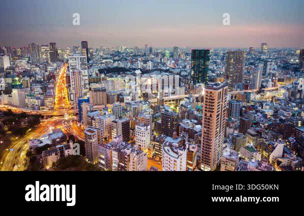 Tokyo Cityscape, Japan, 4K Stock Video Footage - Alamy