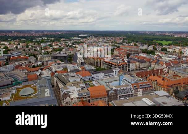 Leipzig Cityscape, Germany, 4K Stock Video Footage - Alamy