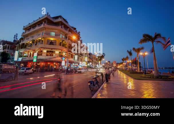 Phnom Penh Cityscape, Cambodia, 4K Stock Video Footage - Alamy