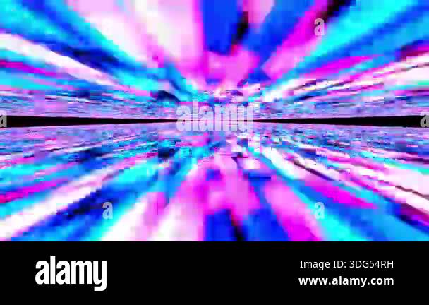 Abstract Fast Tunnel Colorful Background Stock Video Footage - Alamy