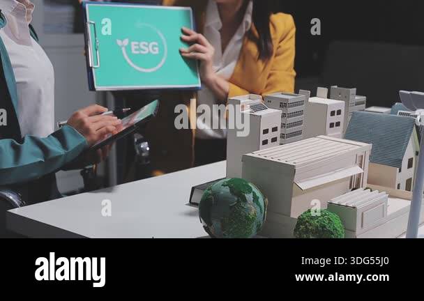 Business person meeting on solar cell panel technology. Business People ...