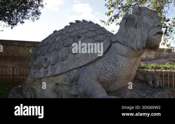 a folkloric creature from Tarascon Stock Video Footage - Alamy