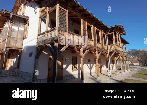 Pale, Bosnia and Herzegovina January 3, 2026. Exterior detail of ...