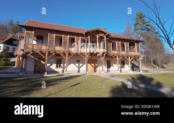 Pale, Bosnia and Herzegovina January 3, 2026. Wide exterior view of ...