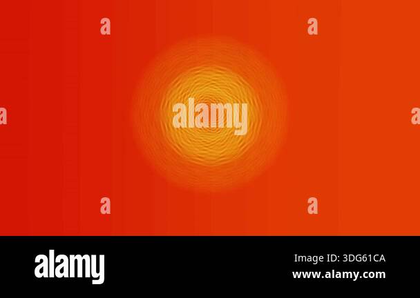Vibrant orange background with dynamic concentric circles Stock Video ...
