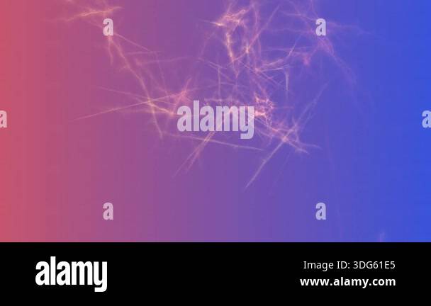 Vibrant lightning sparks in purple blue and red gradient background ...