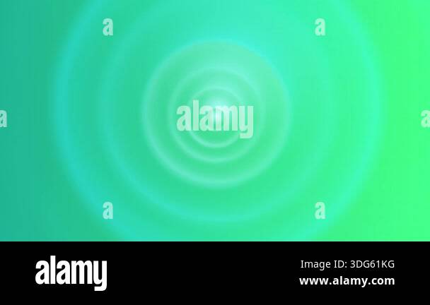 Vibrant green background with dynamic concentric circles Stock Video ...